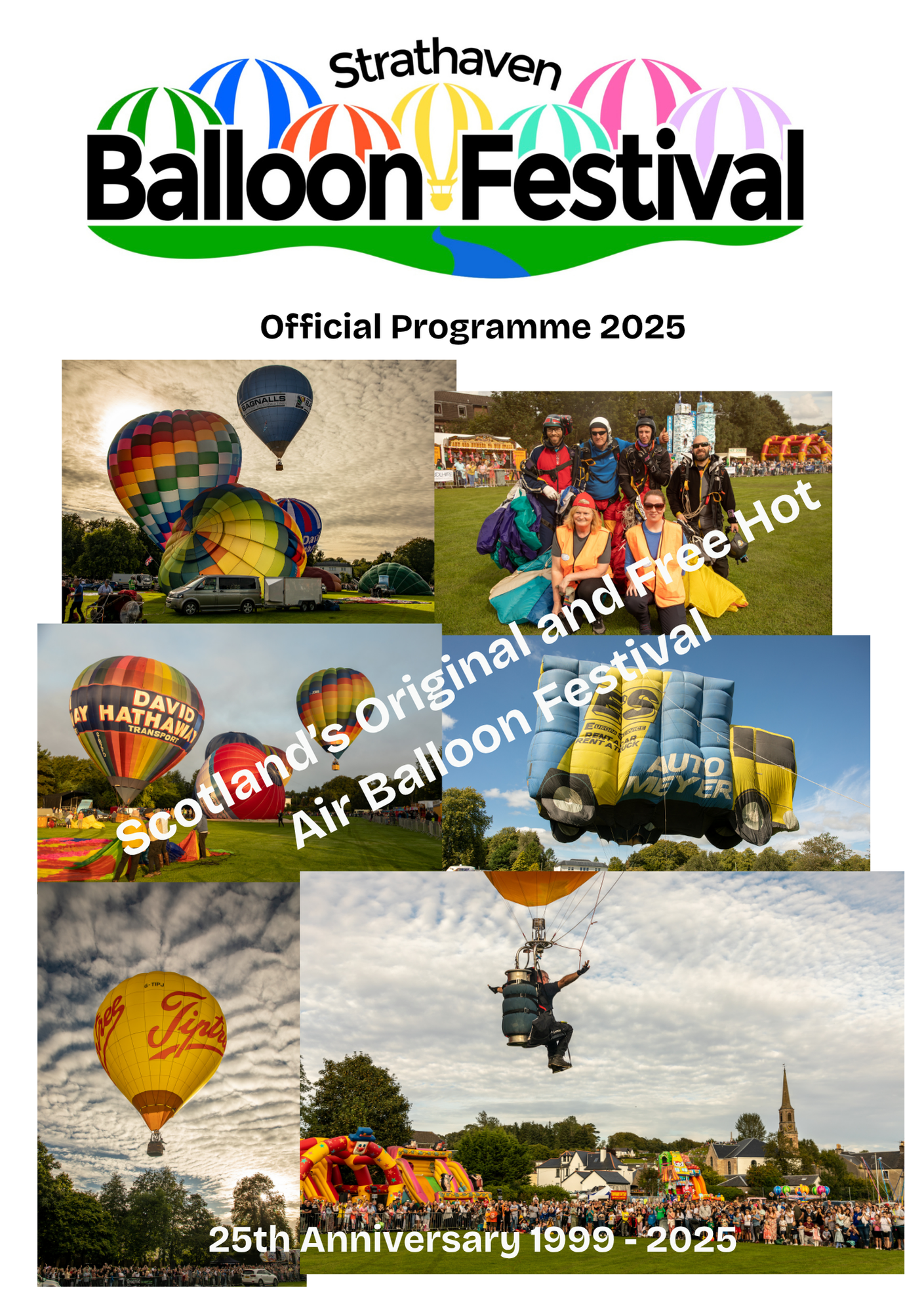 Strathaven Balloon Festival Programme 2025 – Les Hoggan Photography